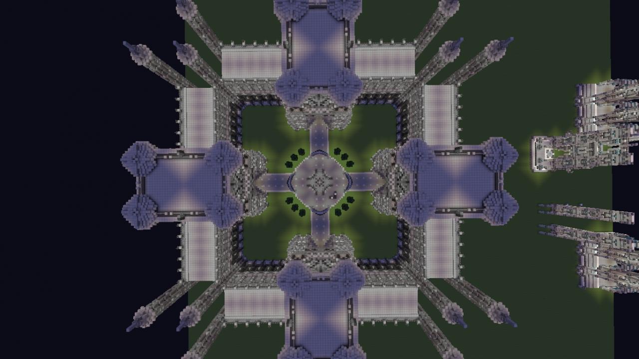 The New BC Hub Minecraft Map