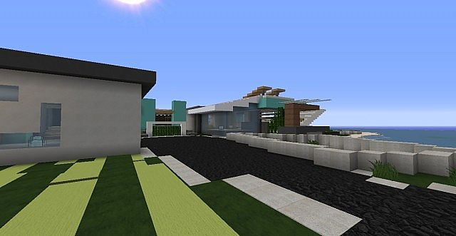 Modern Mansion (Beach Home) Minecraft Map
