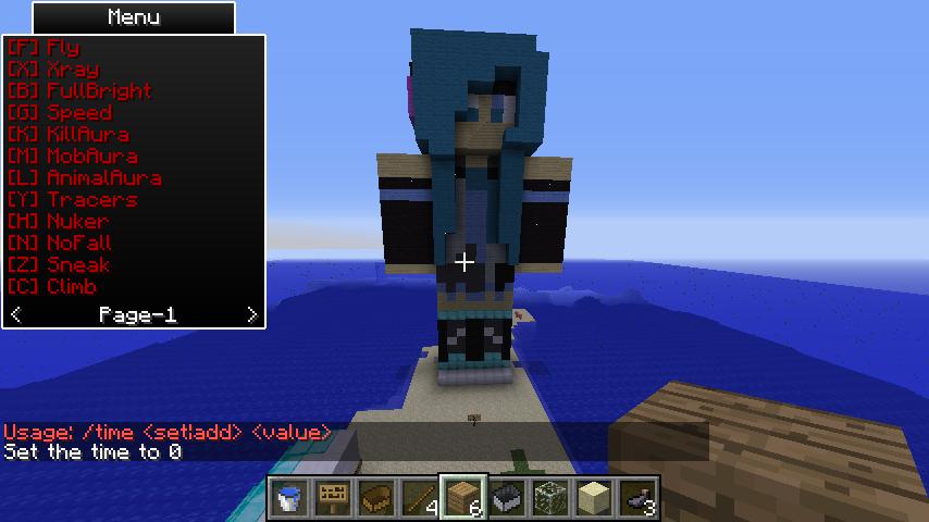 WorkStation +Hatsune Miku Statue Minecraft Map
