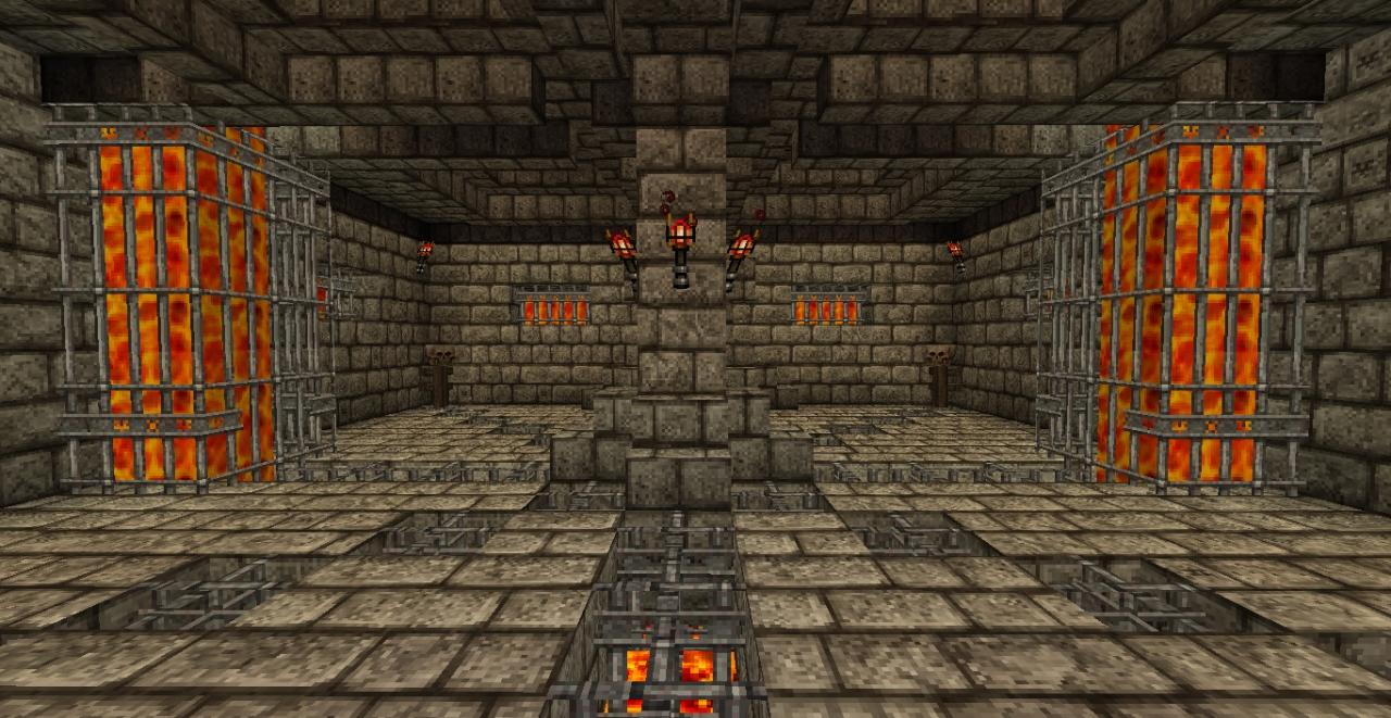 dark castle Minecraft Map