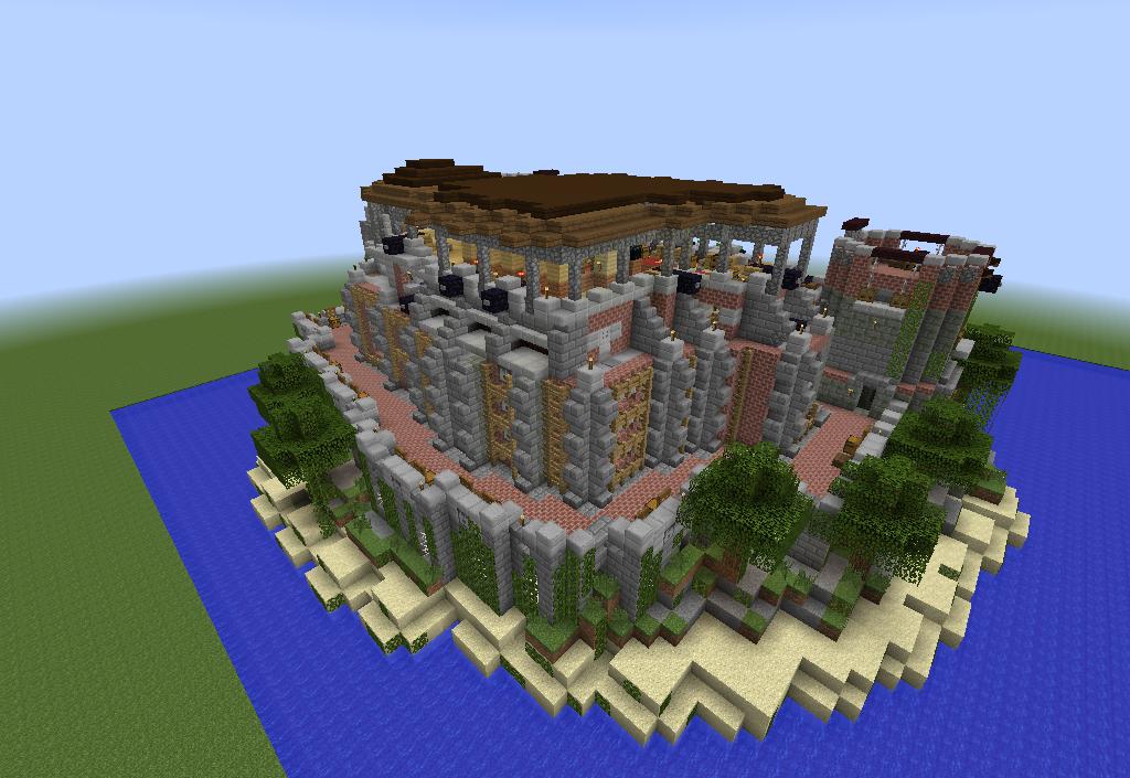 Assasian Black Flag Tower Fort Minecraft Map