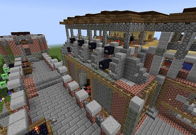 Assasian Black Flag Tower Fort Minecraft Map