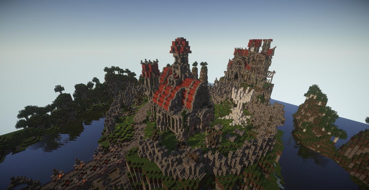 Castle Dravulkan [Vampire Castle and Mausoleum] Minecraft Map