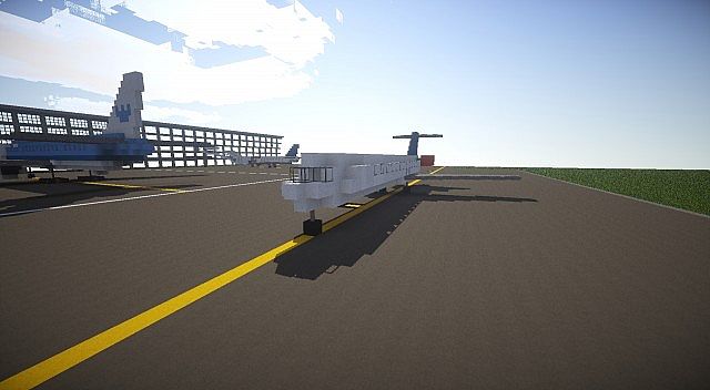 McDonnell MD-80 [1:1] Minecraft Map