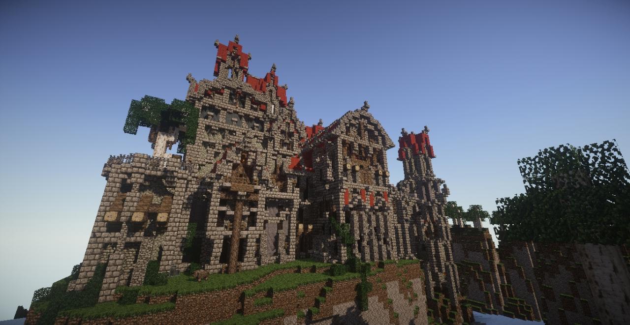 Castle Dravulkan [Vampire Castle and Mausoleum] Minecraft Map