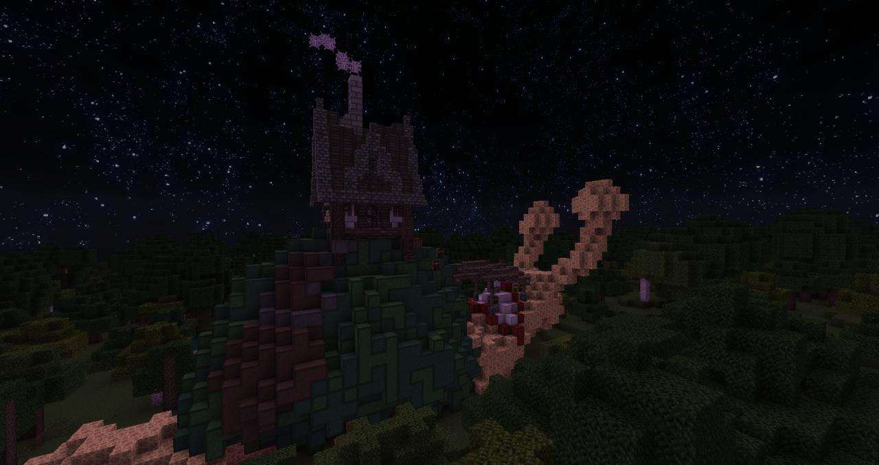 The Peddler + Snail Minecraft Map