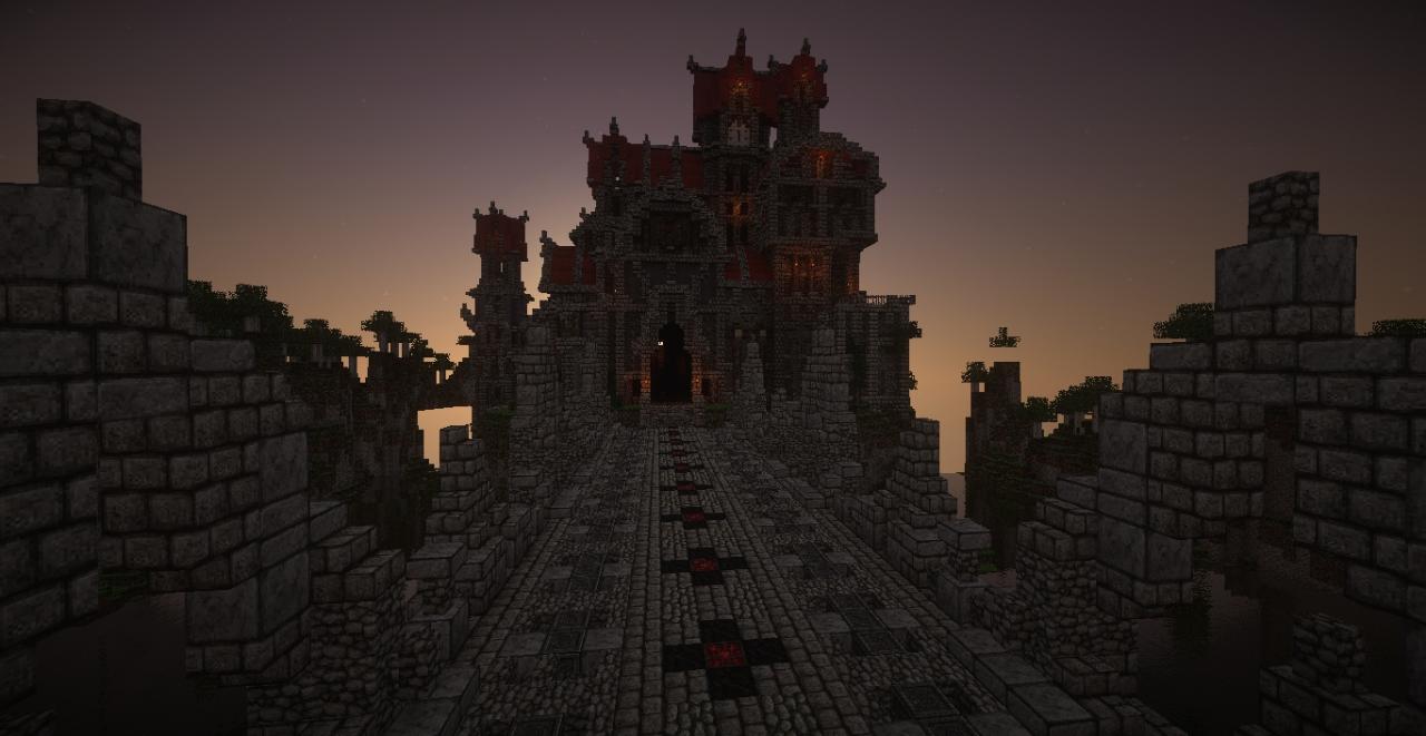 Castle Dravulkan [Vampire Castle and Mausoleum] Minecraft Map
