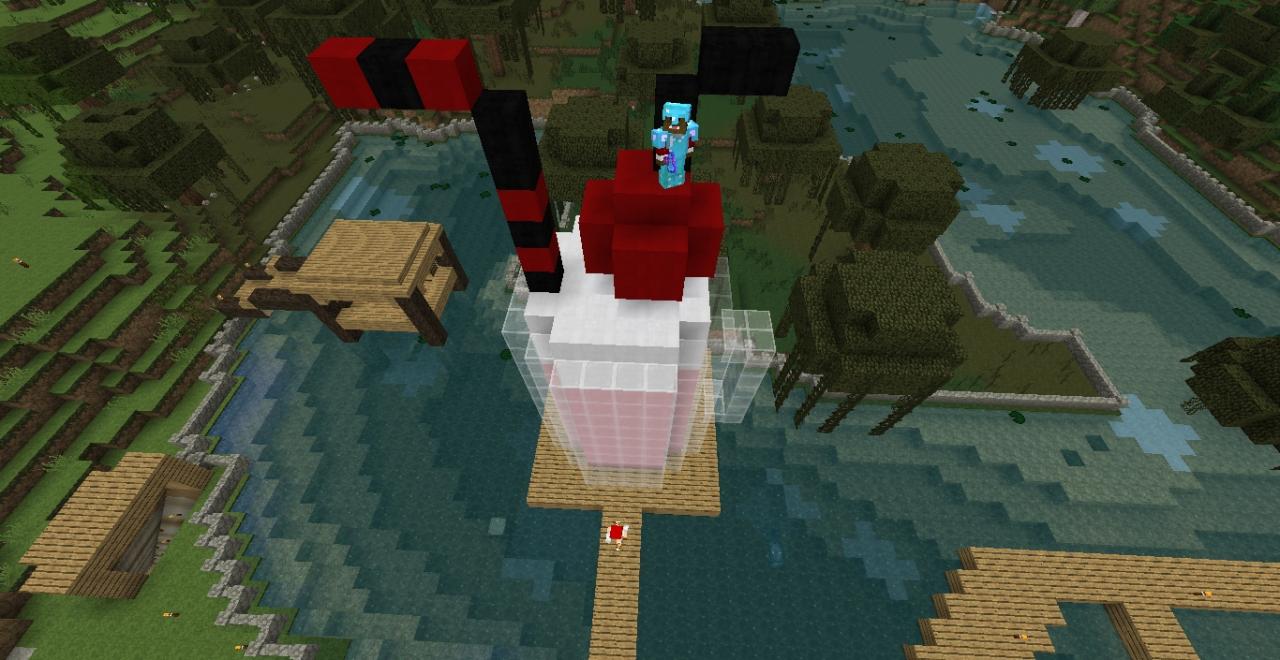 Strawberry Milkshake Minecraft Map
