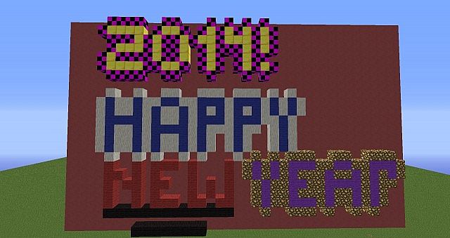 Happy New Year! Minecraft Map
