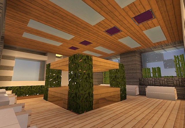 Modern bus station Minecraft Map