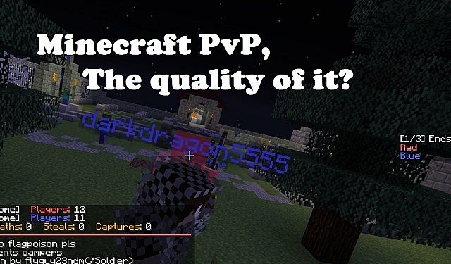 Minecraft PvP, how realistic is it?