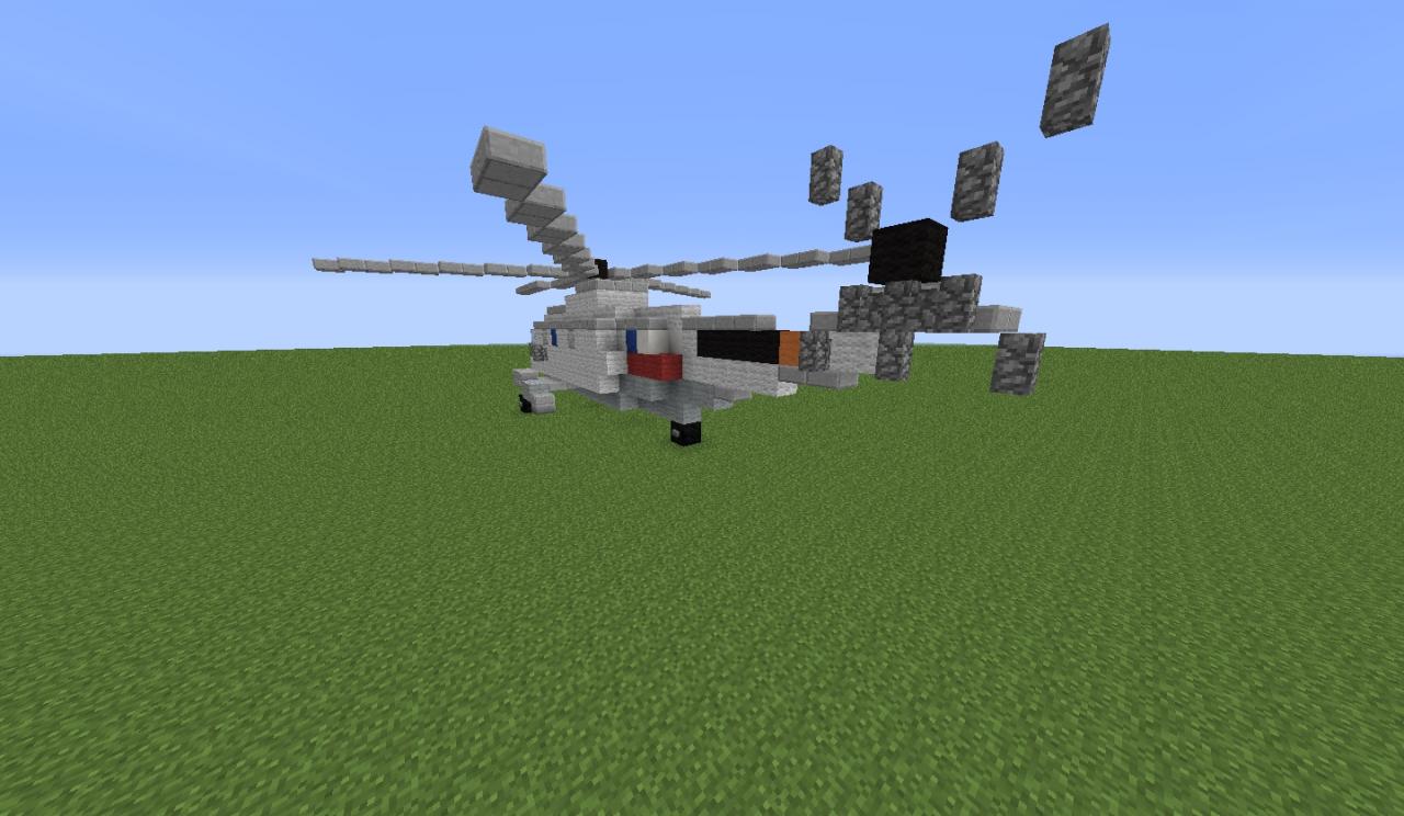Sikorsky SH-3 Sea King Minecraft Map