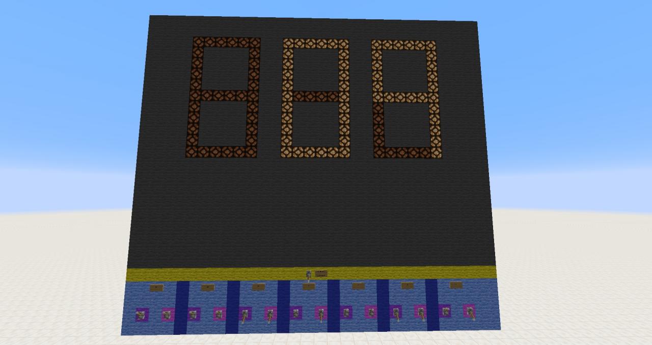 Binary Calculator 3.2 - Now with User-friendly Input. Minecraft Map