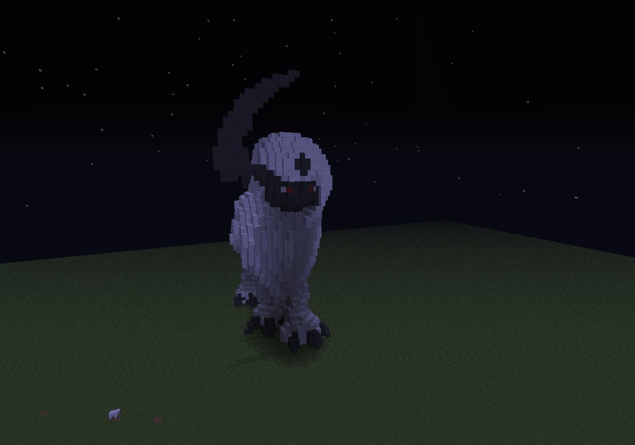 3D Absol Minecraft Map