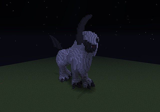 3D Absol Minecraft Map
