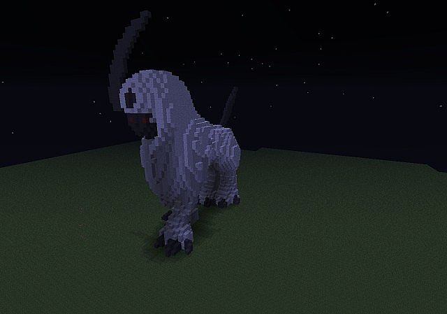 3D Absol Minecraft Map