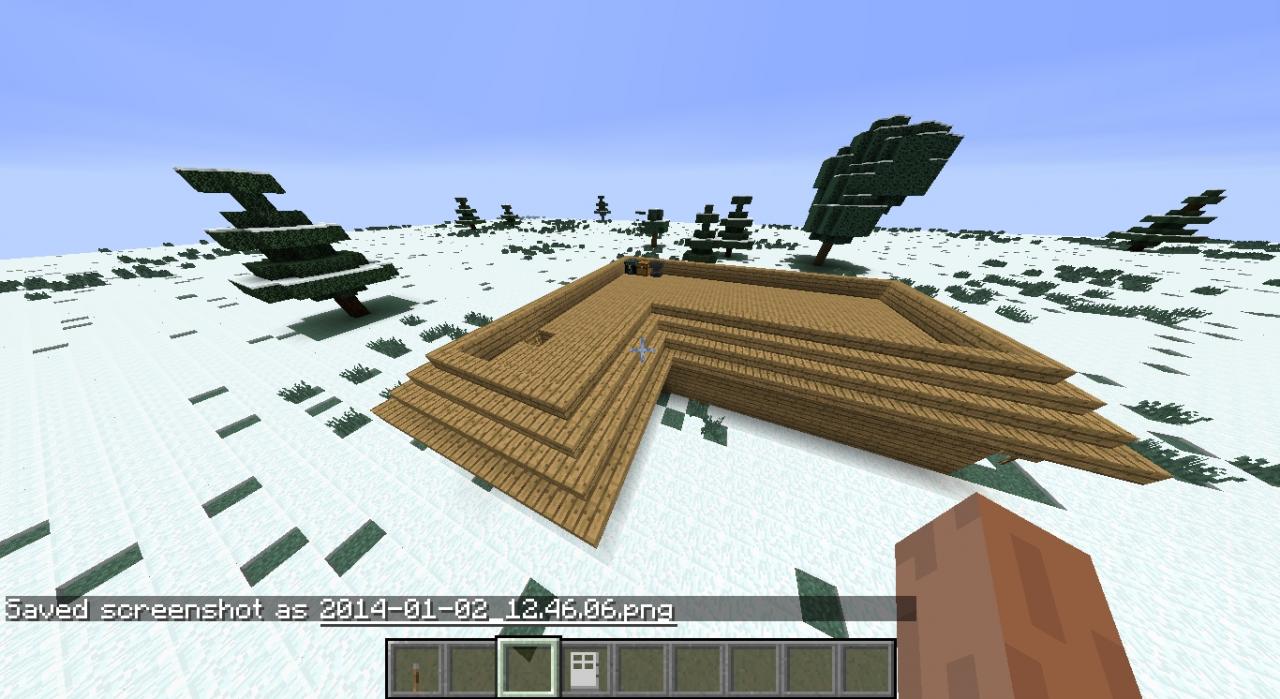 plane crash Minecraft Map