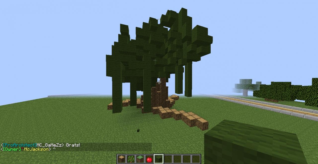My first big tree (With help from katnisslver101) Minecraft Map