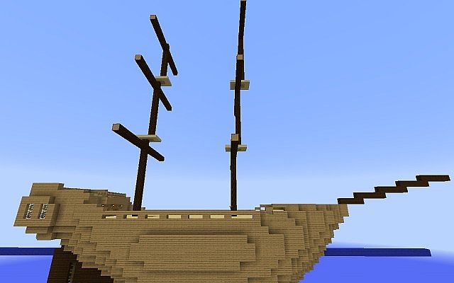 Assassin's Creed IV Ship, the Jackdaw! IN MINECRAFT! Minecraft Map