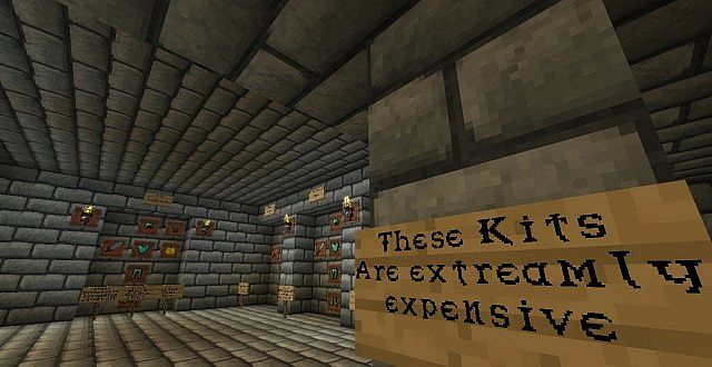 KIT PVP Spawn Area! Minecraft Project