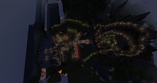 Orc Kingdom, Large Build Minecraft Map