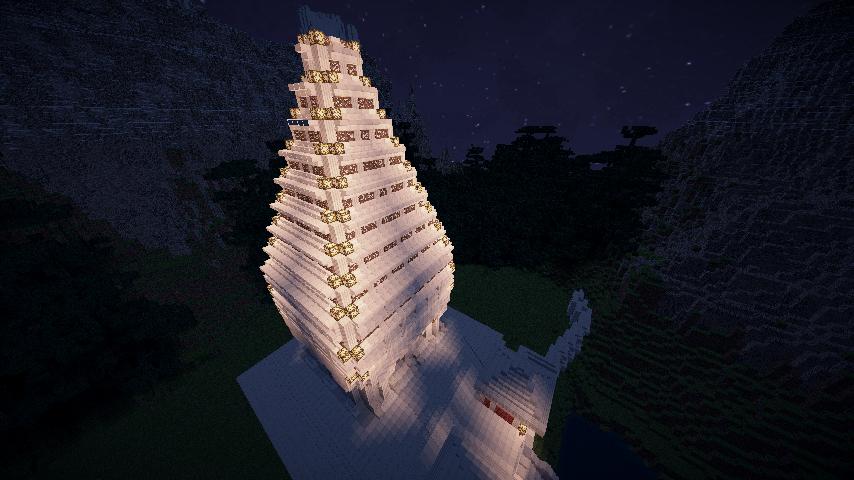 Indian Temple in forest Minecraft Map