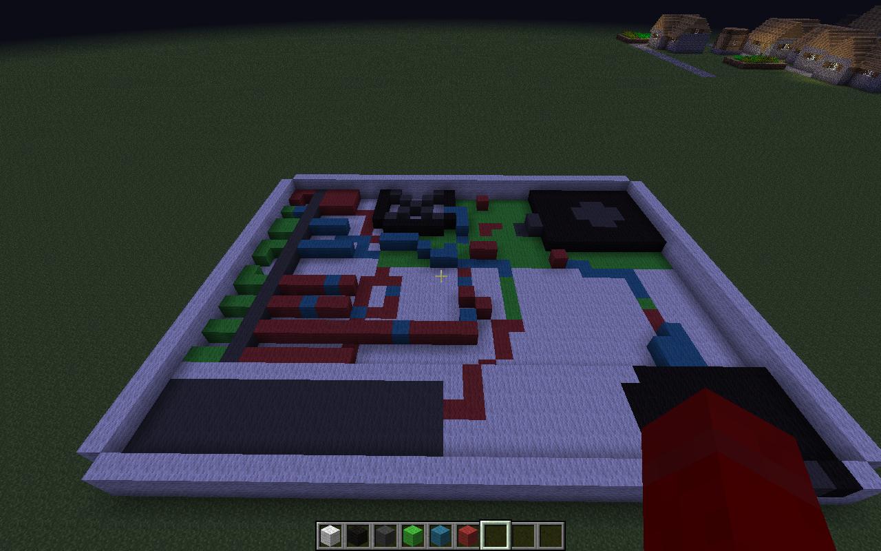 (white) Macbook Minecraft Map