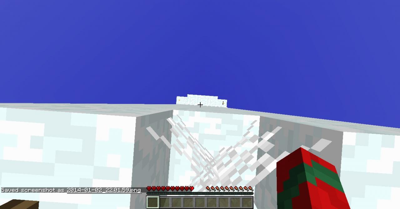 Snow Fortress Survival Minecraft Map