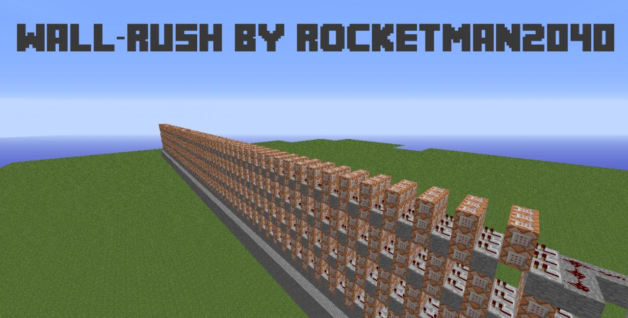 Wall Rush Minecraft Map