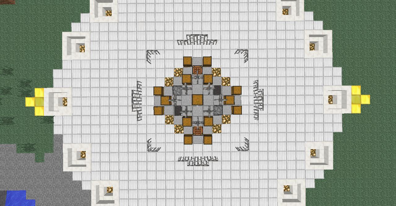 Hunger games arena Minecraft Map