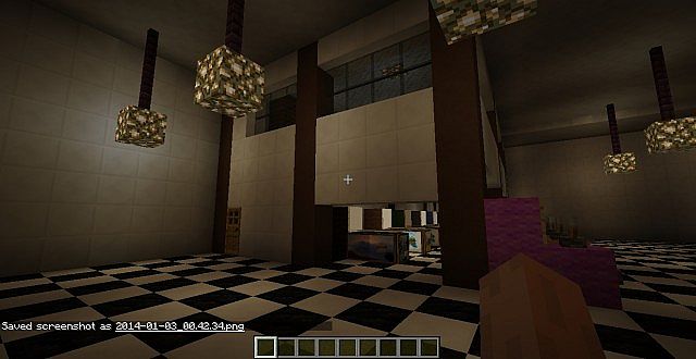 Flynn's Arcade From Tron Minecraft Map