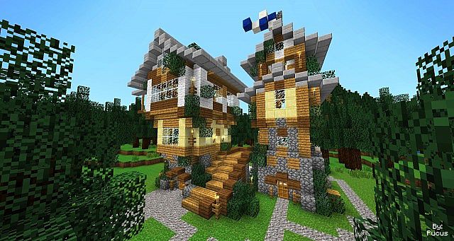 Pine Woods Cottage Minecraft Map