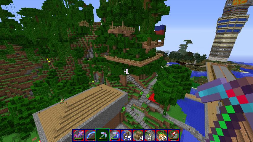 My 1st survival world Minecraft Map