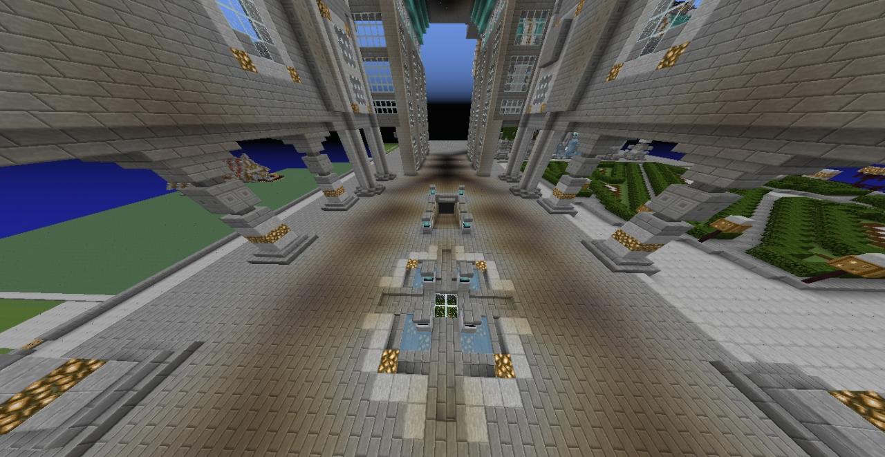 MC-Build Creative Spawn Minecraft Map