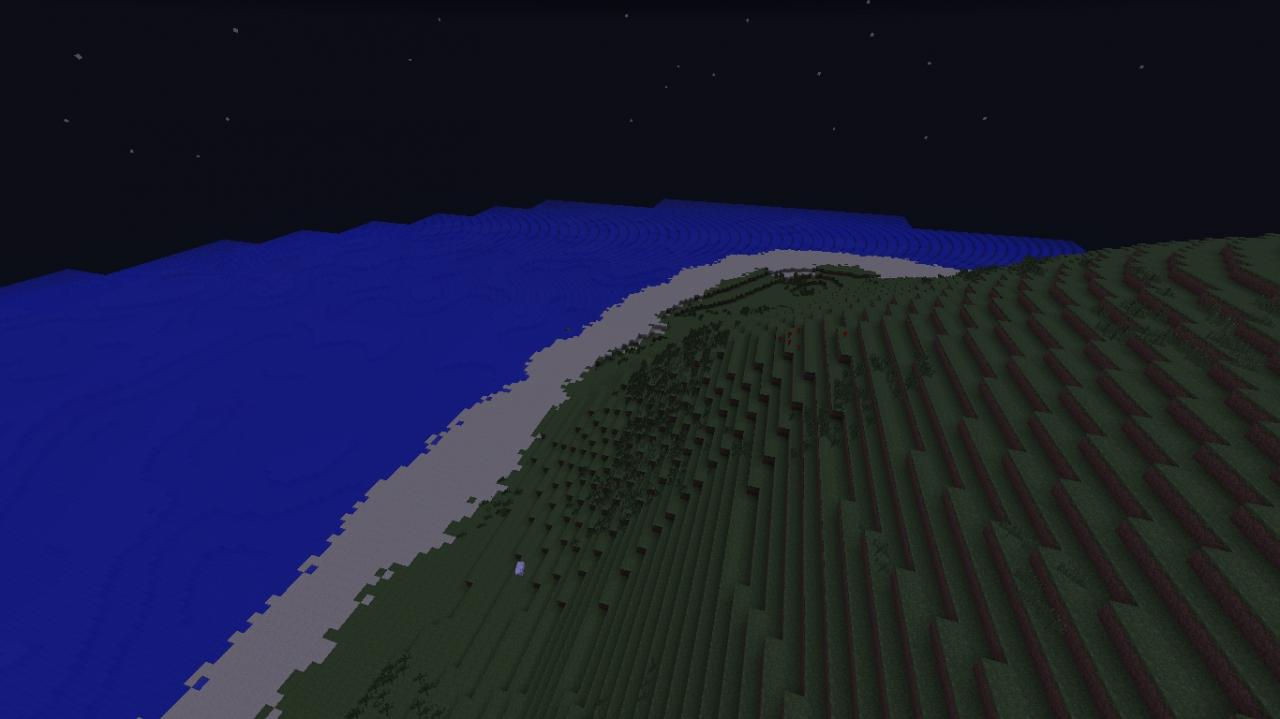 giant survial island Minecraft Map