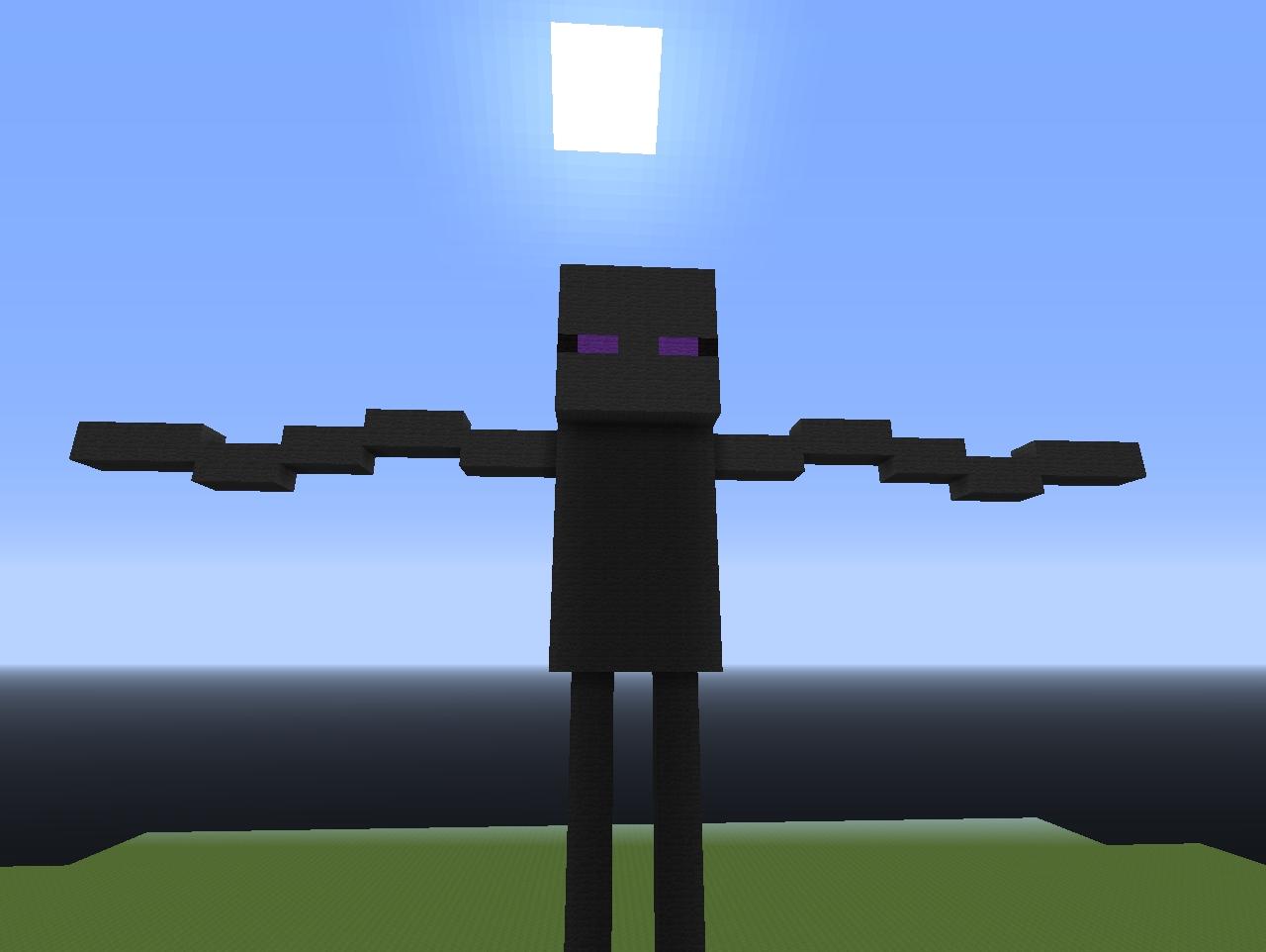 Enderbro Statue Minecraft Project