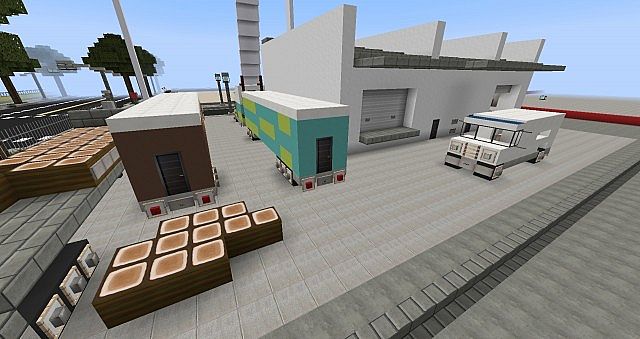 'Lean' A simple, modern warehouse Minecraft Project