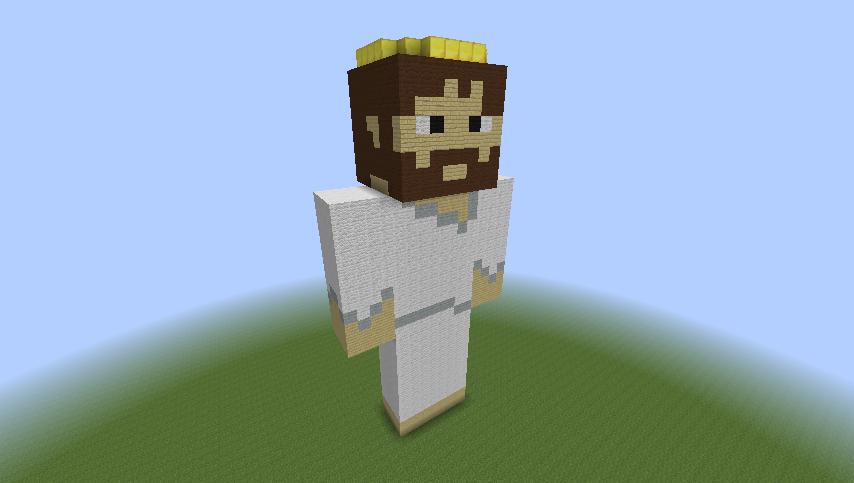 Jesus Christ 3D Statue (Original) Minecraft Project