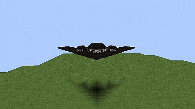 Northrop-Grumman Stealth B-2 Spirit Minecraft Map