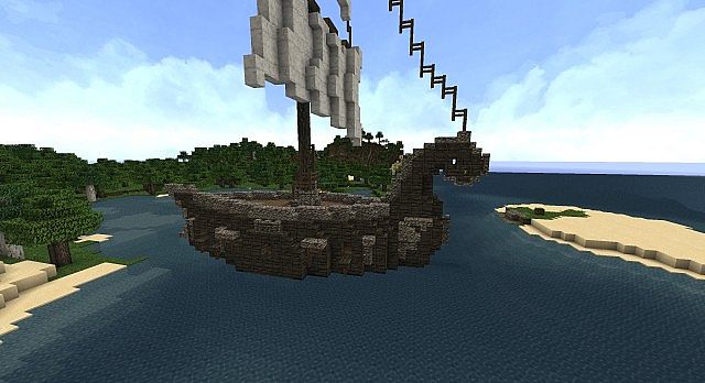 [CASSARE] Small Dwarven Ship Minecraft Map