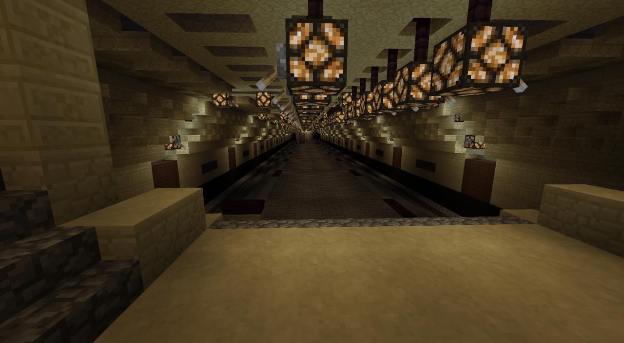 Lenin's Library subway station Minecraft Map