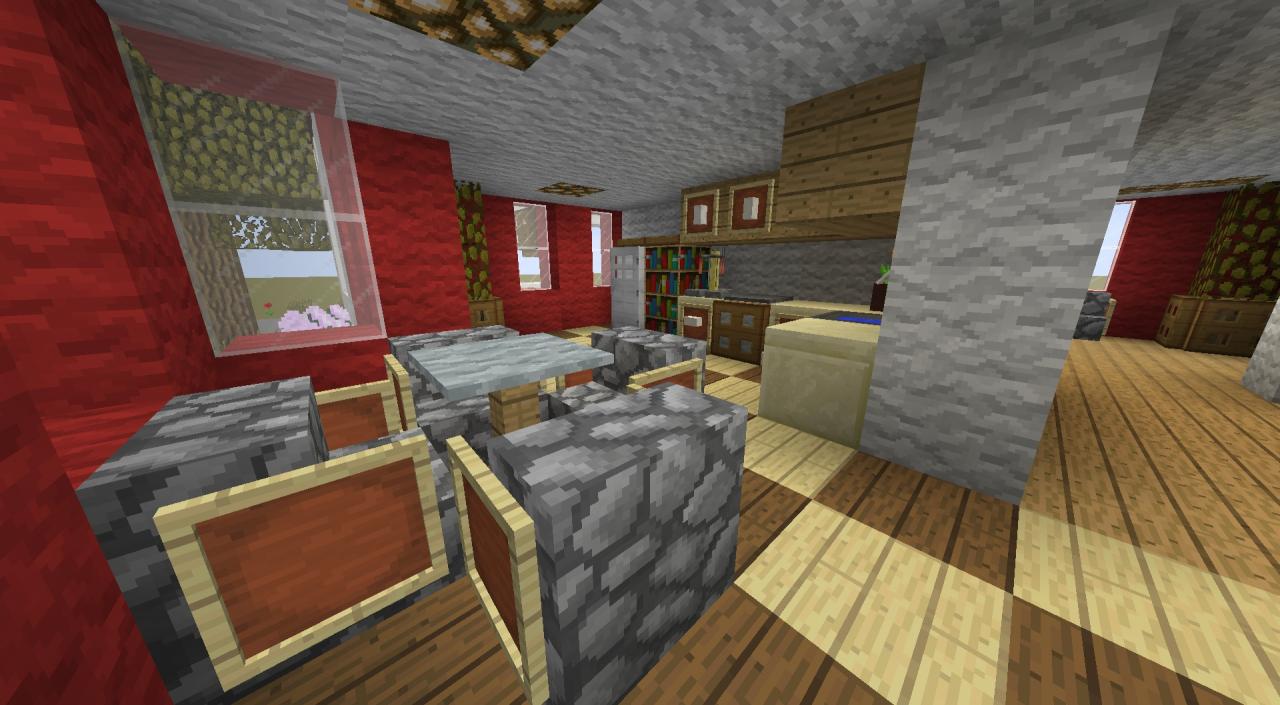 American styled house Minecraft Map