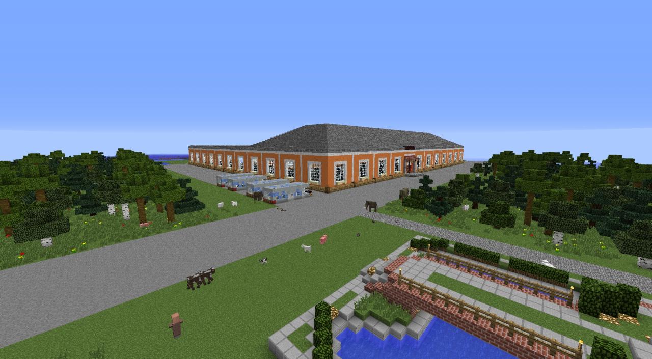 Petropavlovsk's Fortress - St.Petersburg Minecraft Map