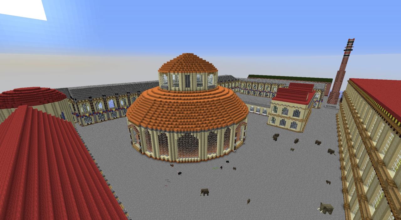 Petropavlovsk's Fortress - St.Petersburg Minecraft Map