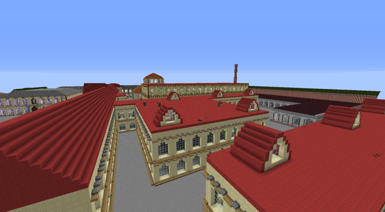 Petropavlovsk's Fortress - St.Petersburg Minecraft Map