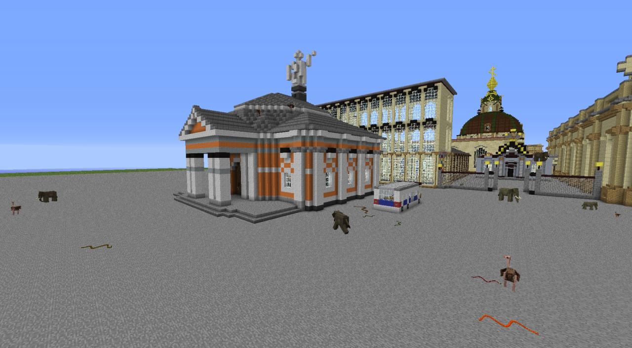 Petropavlovsk's Fortress - St.Petersburg Minecraft Map