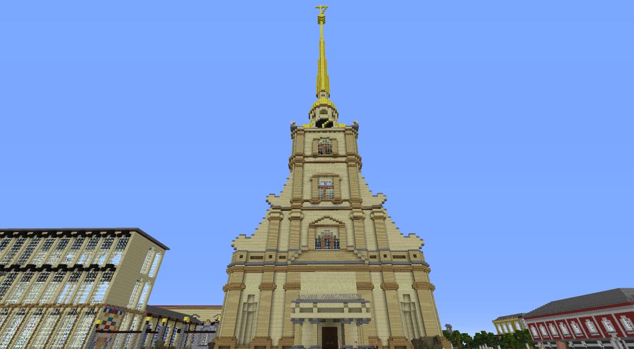 Petropavlovsk's Fortress - St.Petersburg Minecraft Map