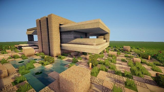 | Rust | Ultramodern House Minecraft Map