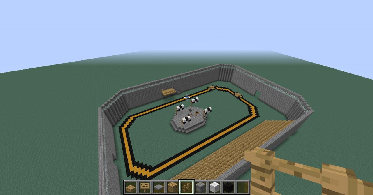 Race Track Minecraft Map