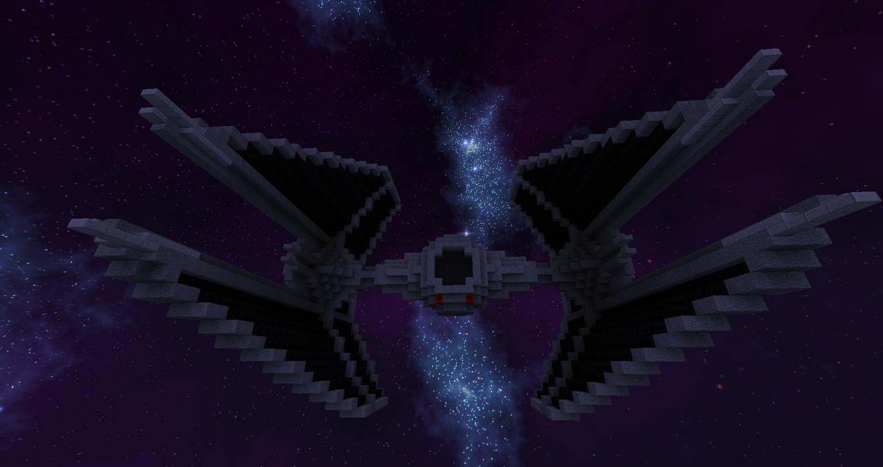 TIE Interceptor Minecraft Map